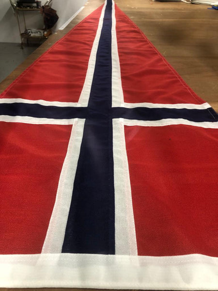 Quality affordable UK made flags. Norway vimpel pennant – Flag Studio