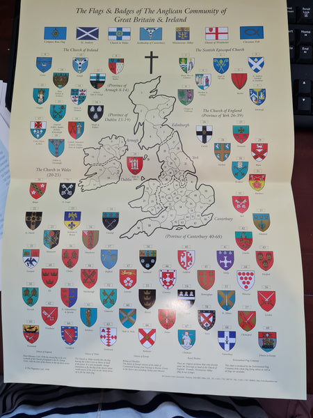 The flags and badges of the Anglican Community of Great Britain and Ir ...
