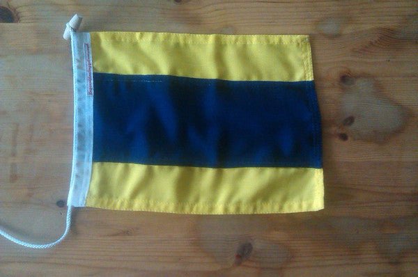 Signal code flag DELTA – Flag Studio